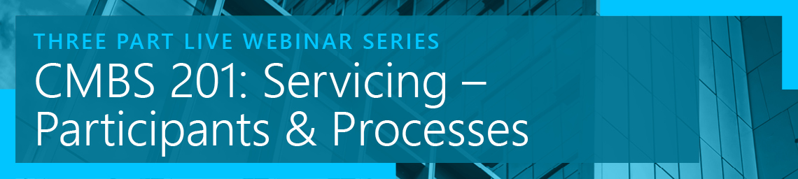 CMBS 201 Servicing - Program